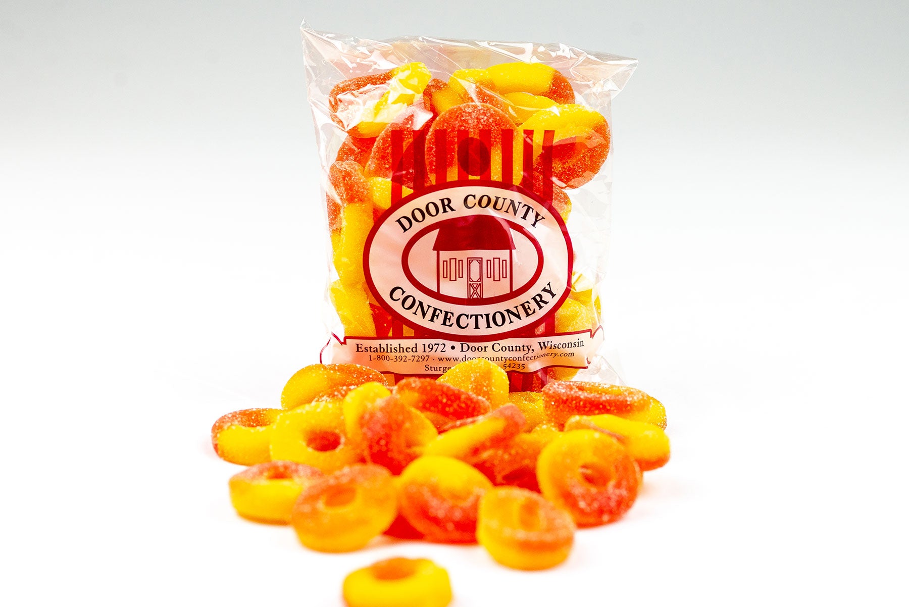 Peachy O's – Door County Confectionery